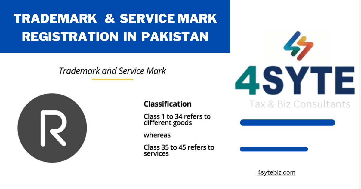 Trademark & Service Mark Registration in Pakistan | 4SYTE